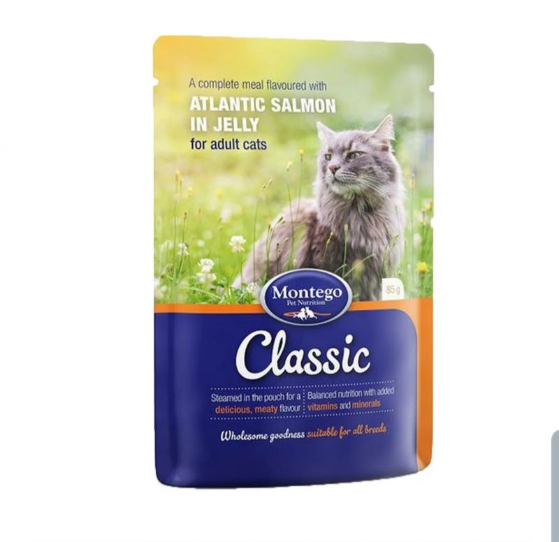 Montego Classic Wet Cat Chicken or Salmon 85g - PetPassion Animal Care ...